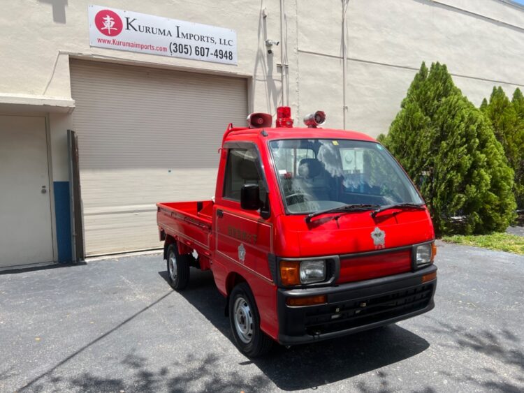 For Sale: 1996 Daihatsu Hijet Fire Truck 4WD Mini Truck » JDMBUYSELL