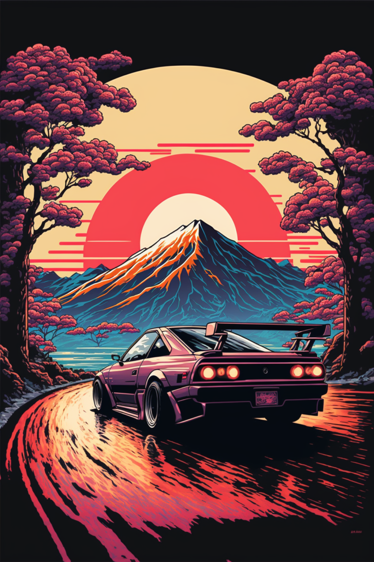 JDM Car Art: The Rise of AI-Generated JDM Car Art and Its Effect on Traditional Artists » JDMBUYSELL