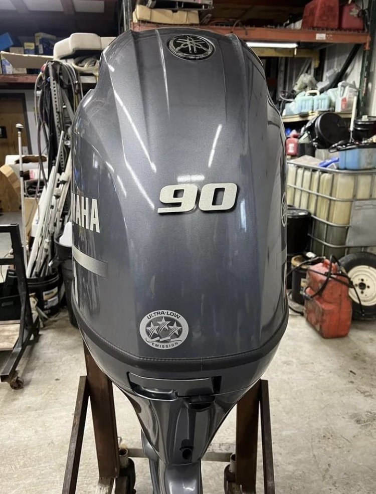 For Sale: Yamaha 90 HP 4-Stroke Outboard Motor Engine » JDMBUYSELL